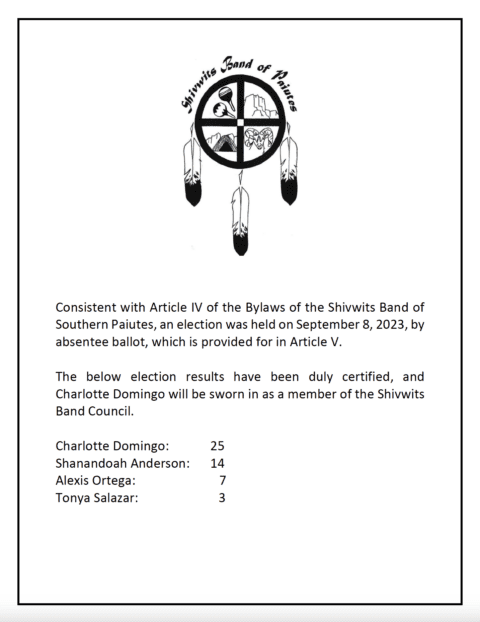 Shivwits Band of Paiutes | Official Website of the Shivwits Band